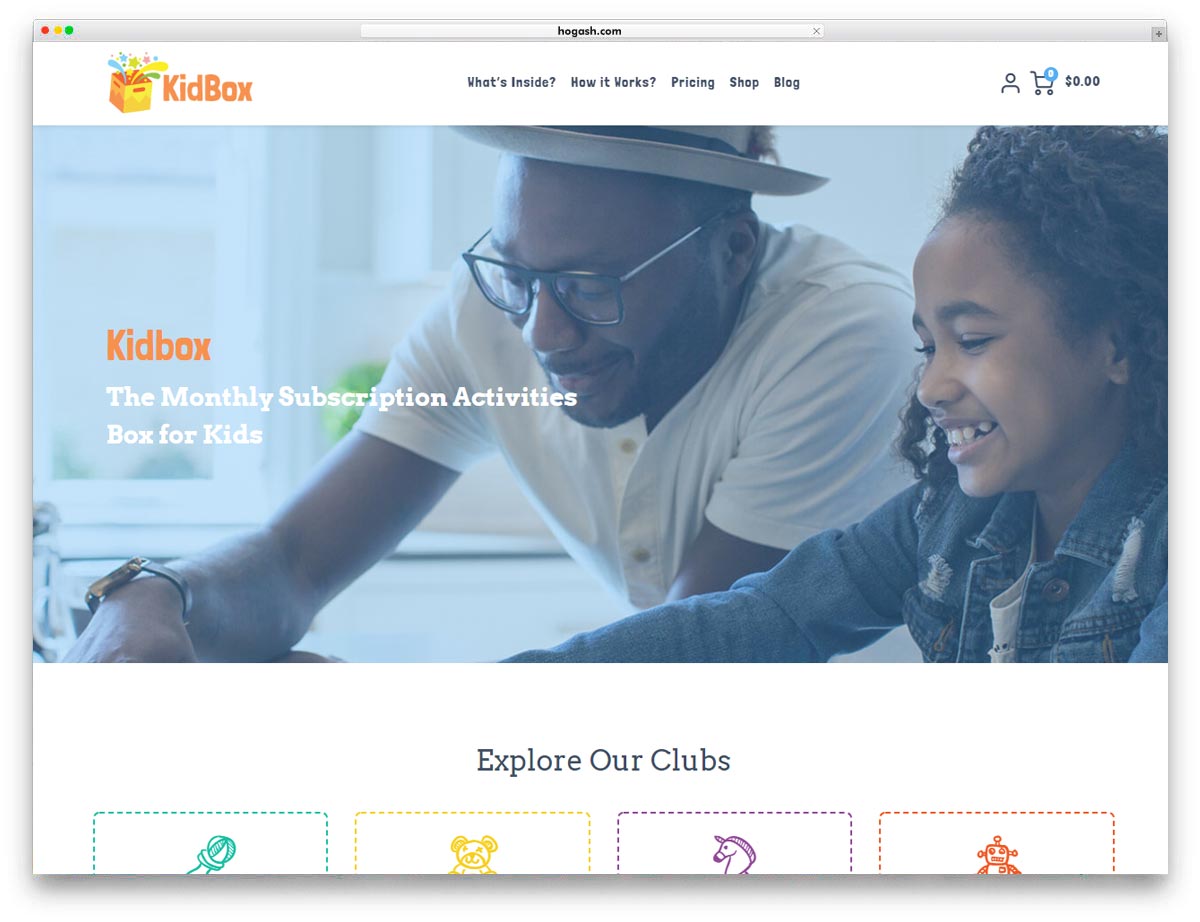 Membership WordPress Theme Paid Subscription Service